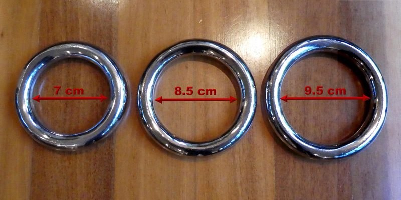 MARTIAL ARTS IRON RINGS (STEEL FOREARM TRAINING RINGS)